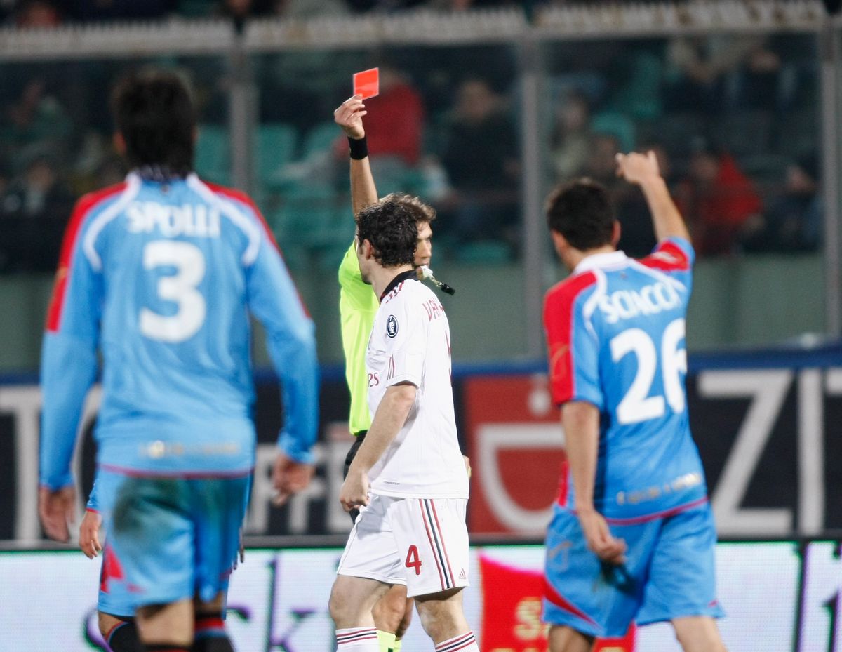 Players sent off on their debut | FourFourTwo
