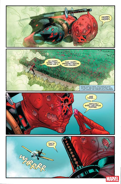 Wade Wilson: Deadpool #1 pays homage to an iconic Alfred Hitchcock ...