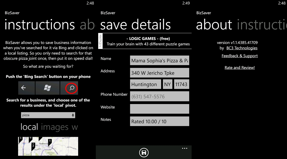Upcoming app allows you to save Bing search results to People Hub ...
