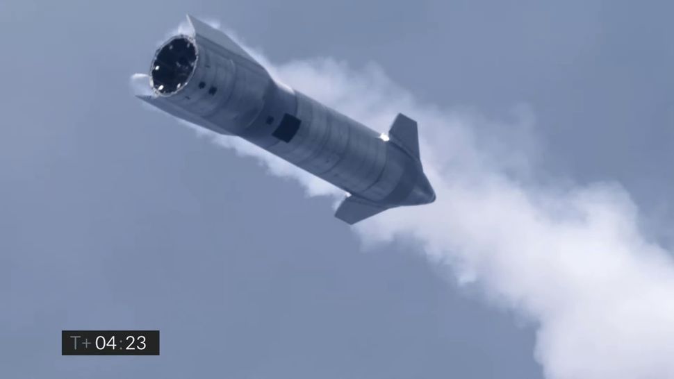 Spacexs Sn10 Starship Prototype Lands After Epic Test Launch — But