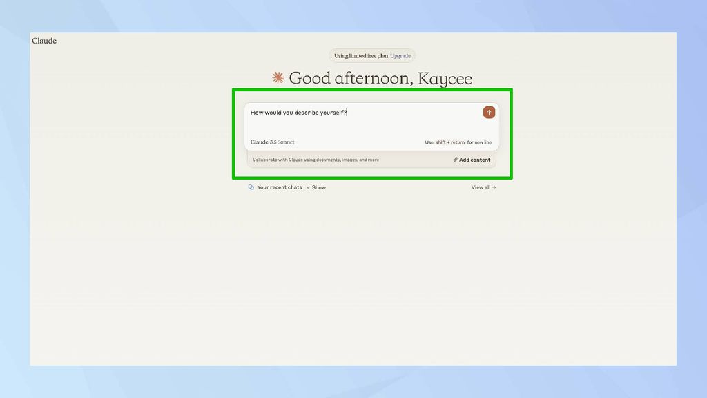 How to use Claude | Tom's Guide