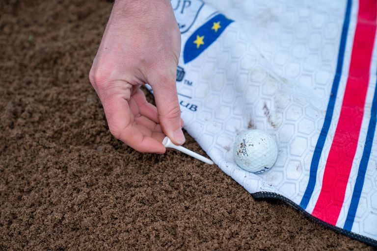 Rules Of Golf: Ball Resting Against A Rake | Golf Monthly