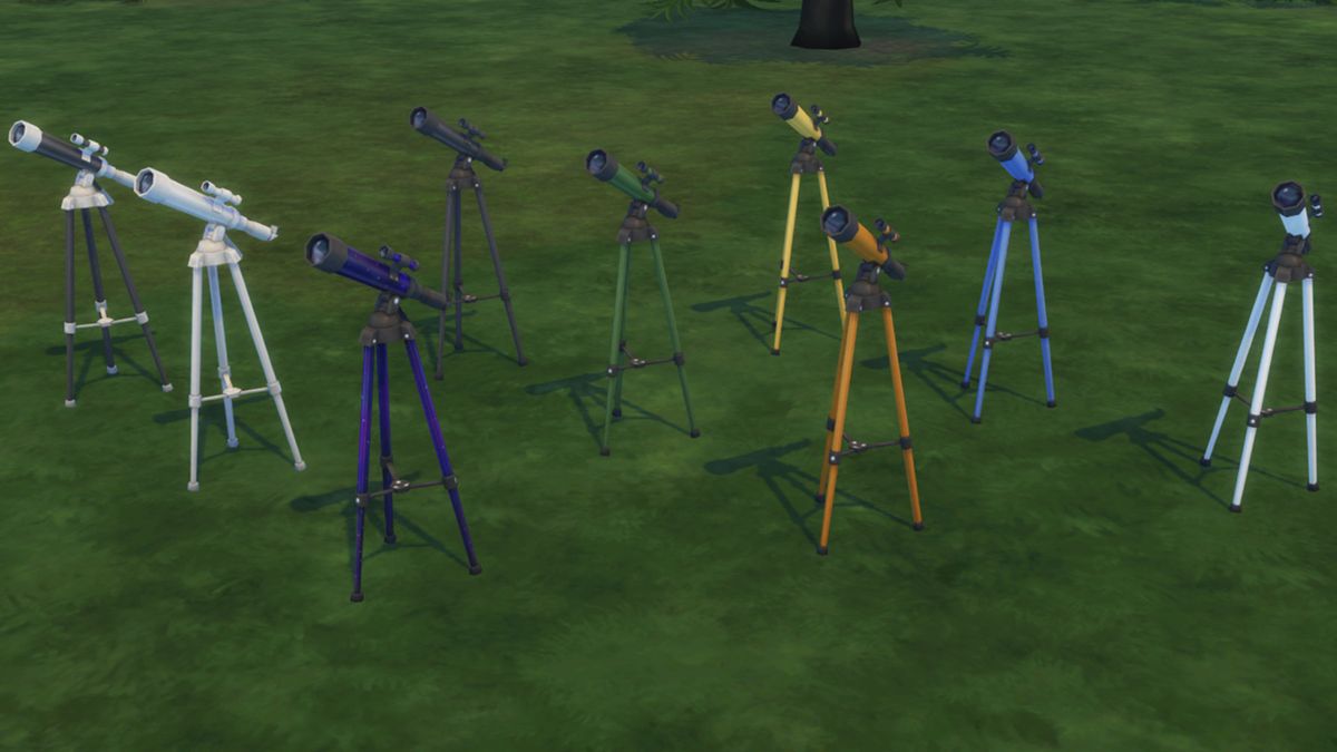 The Sims 4 adds a cute pocket telescope that can also kinda murder you ...