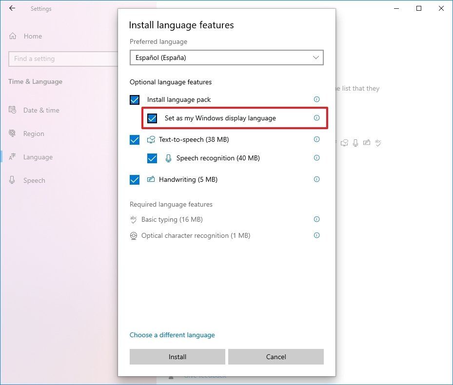 How to change system language on Windows 10 | Windows Central