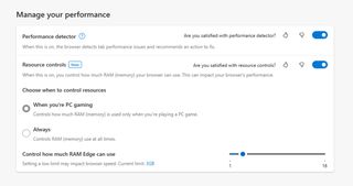Microsoft's new RAM limiter for Edge browser makes its way into latest ...