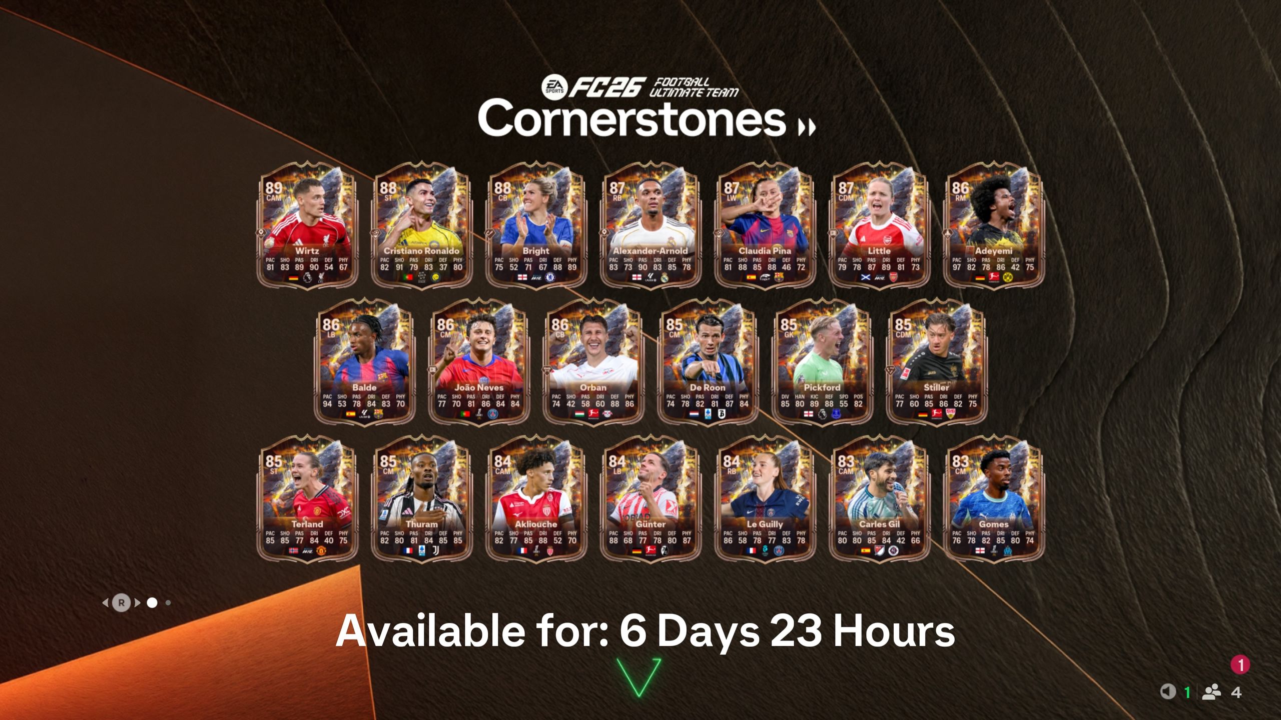 FC 26 Cornerstones guide with new items for Cristiano Ronaldo and Bruno ...