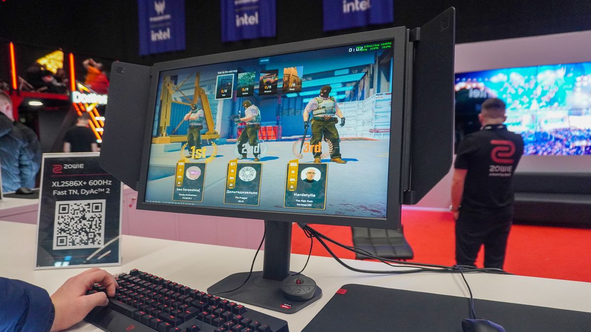 I just tested this 600Hz gaming monitor, and it actually made me better ...