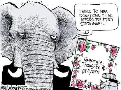 5 thought-provoking cartoons about thoughts and prayers | The Week