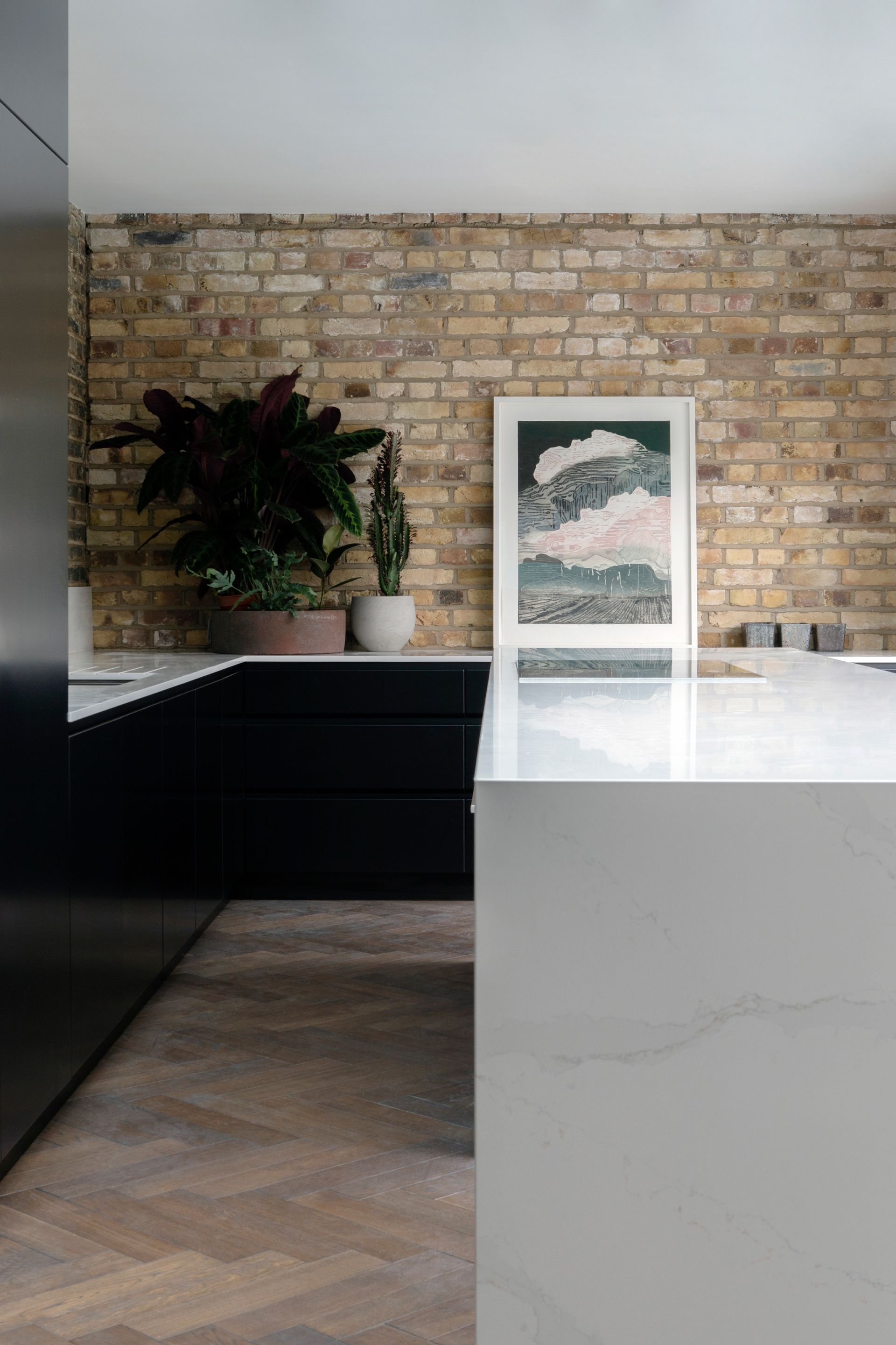 11 incredible kitchens without backsplashes | Livingetc