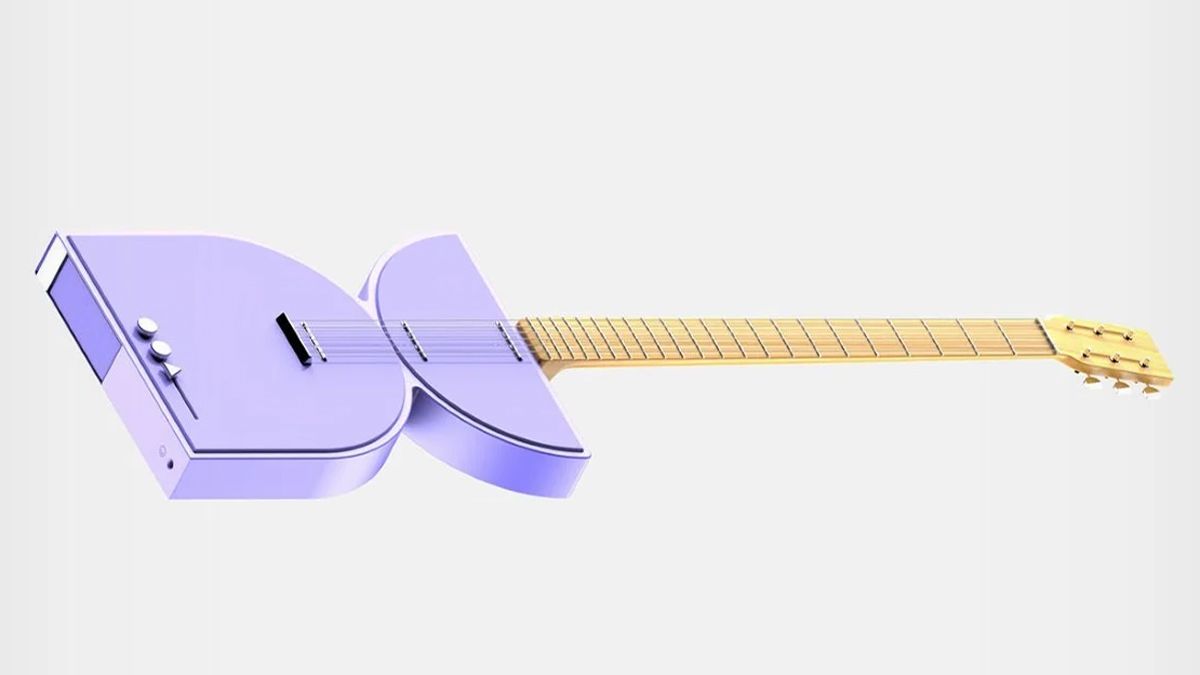 Is this ultra-minimalist six-string that ignores conventional design ...