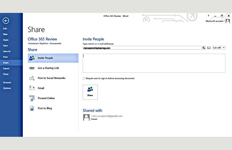 Microsoft Office 365 Review | Productivity Software Reviews | Laptop Mag
