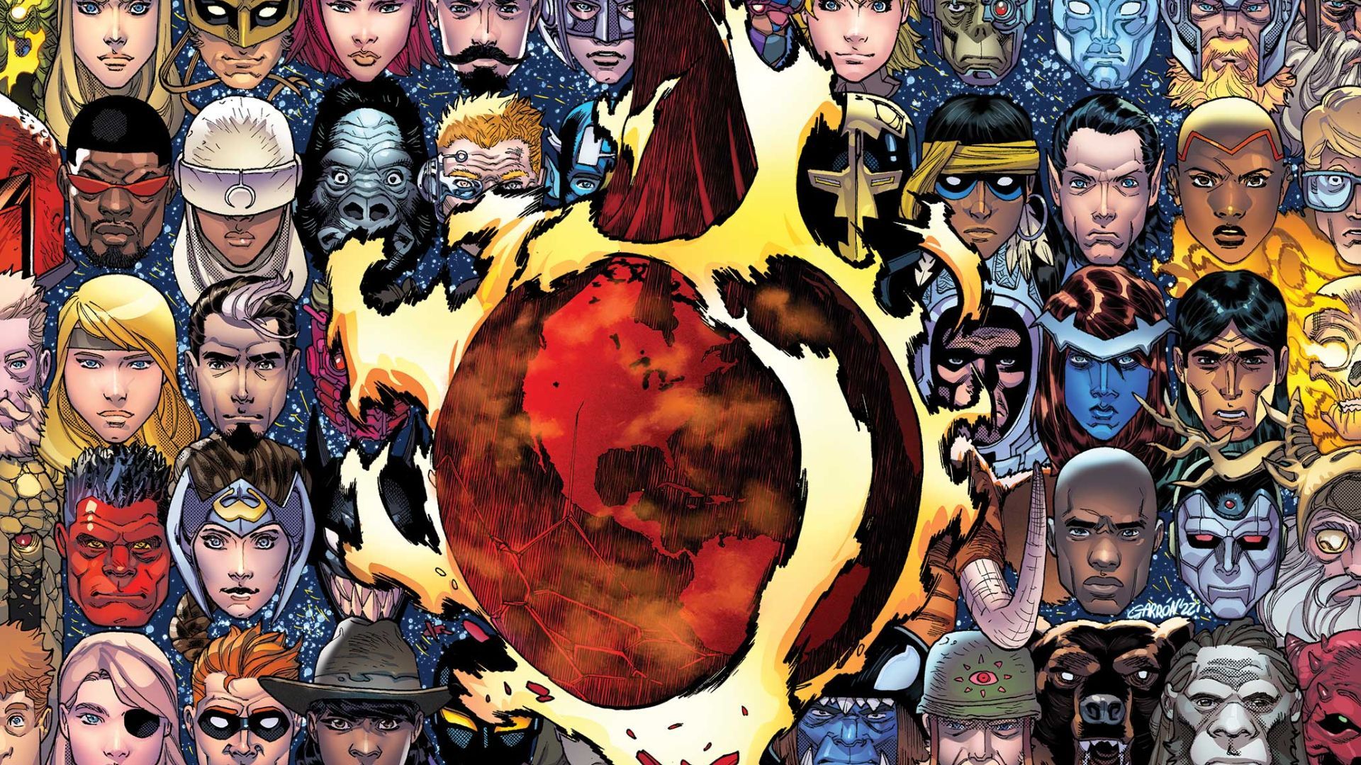 Dozens of Avengers unite to fight Mephisto as Avengers Assemble rolls ...