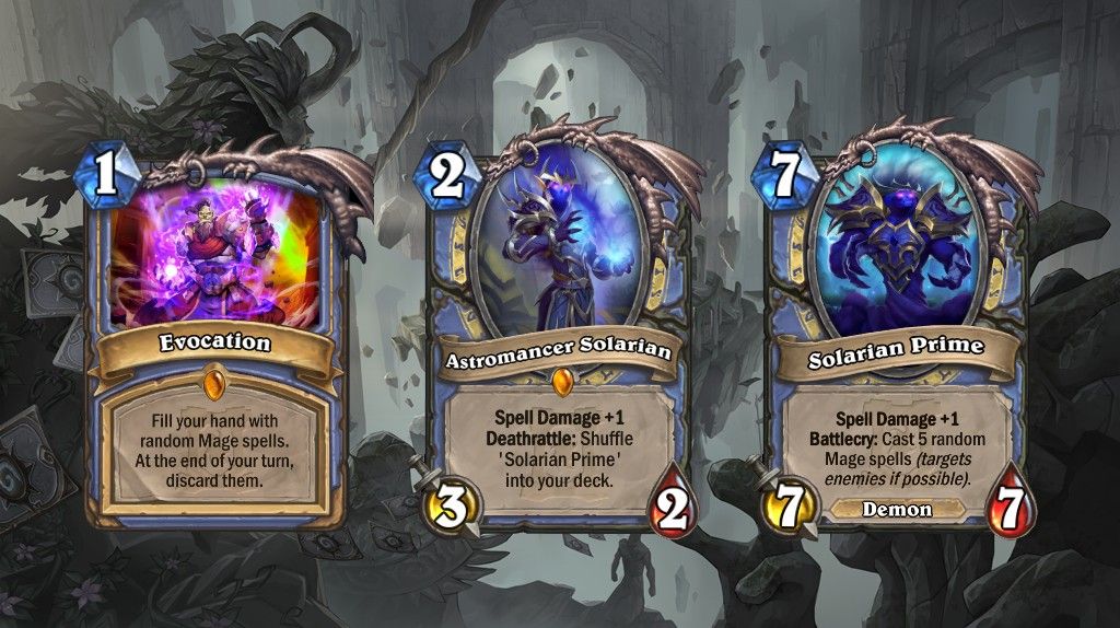 Nerfs coming next week to Hearthstone's Evocation and Solarian Prime ...