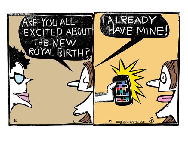 Editorial cartoon iPhone technology | The Week