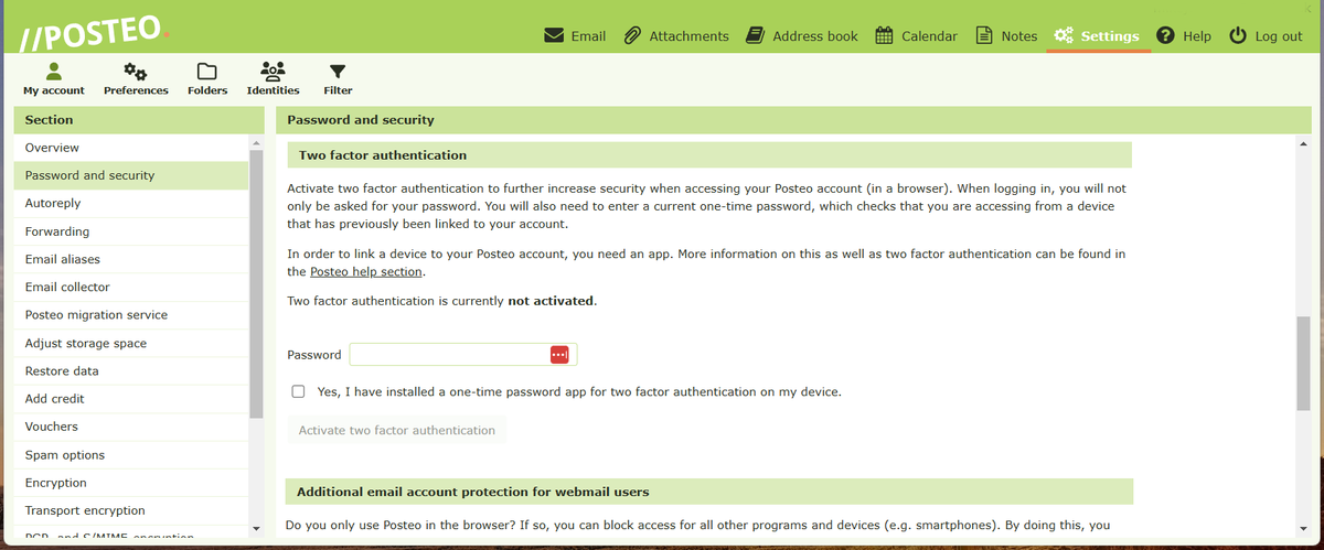 Posteo secure email review | TechRadar