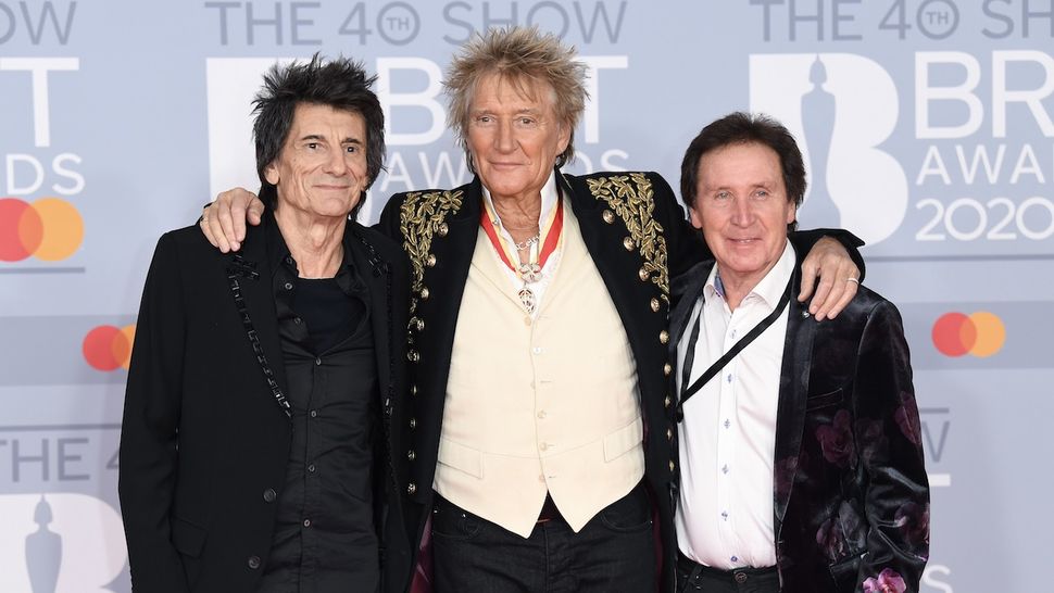 Rod Stewart, Ronnie Wood and Kenney Jones have recorded 11 songs for a ...