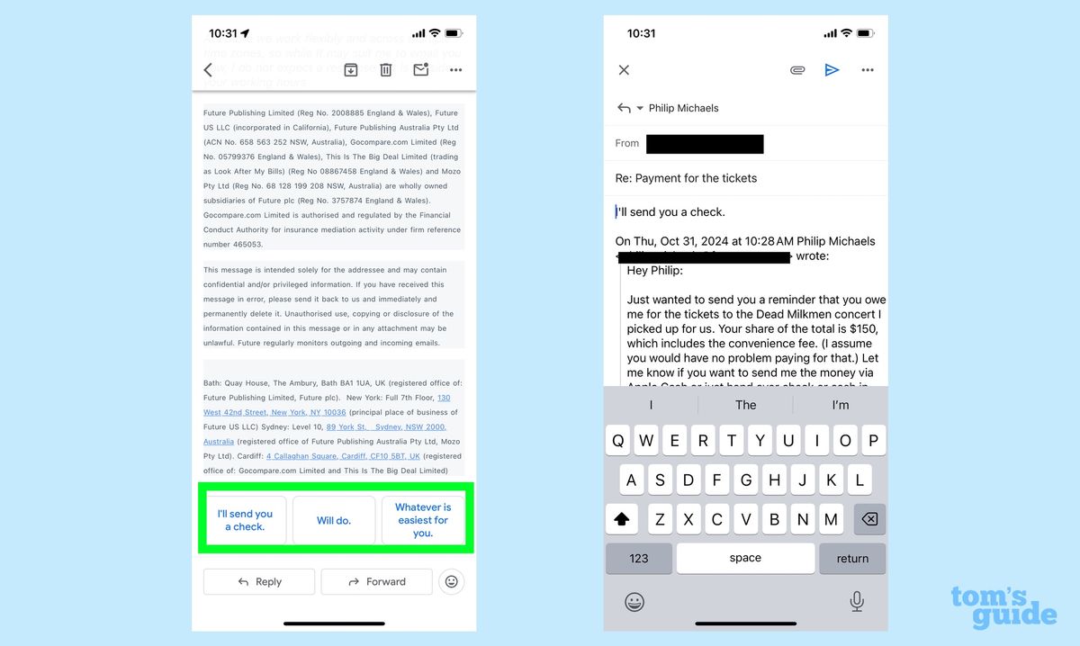 Apple Intelligence brings smart replies to Apple Mail — and it blows ...