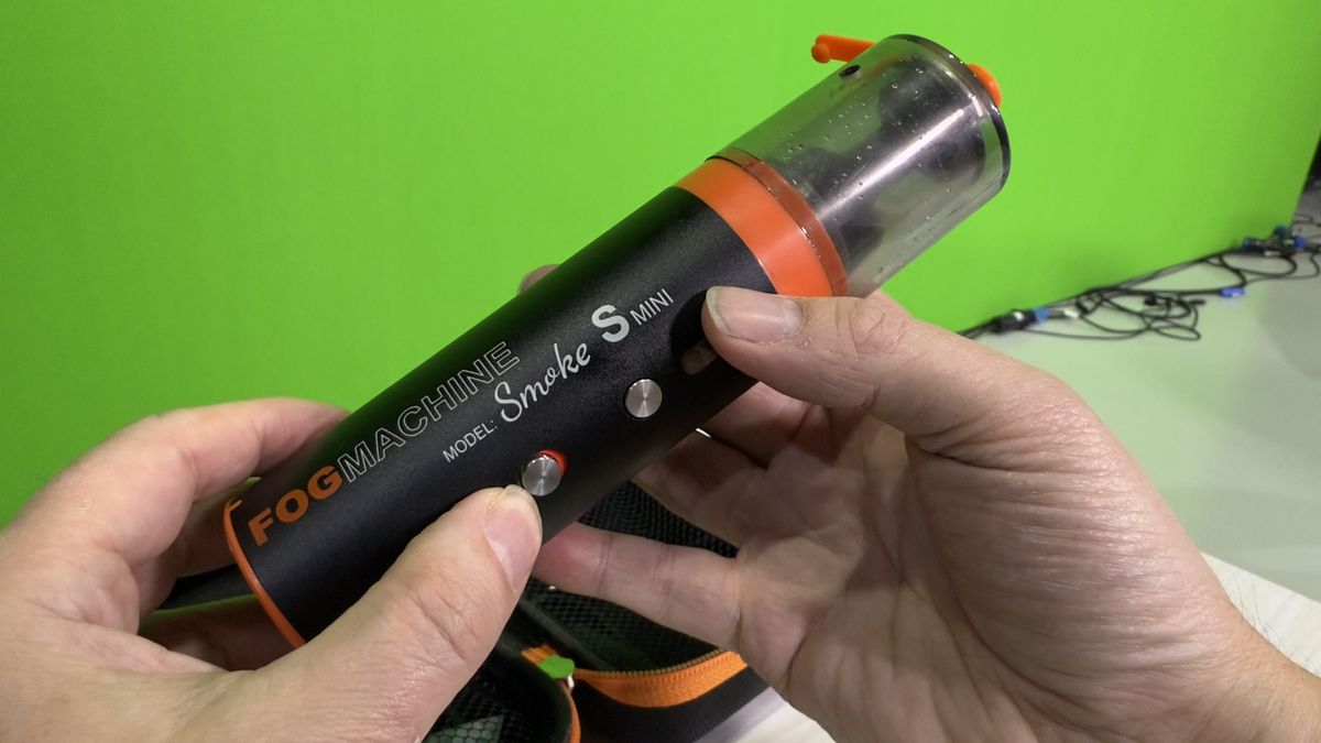 Lensgo Smoke S Mini Fog machine review | Digital Camera World