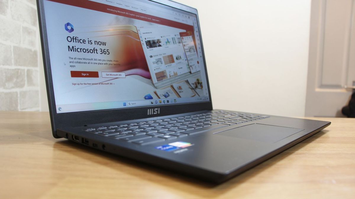Test du portable MSI Modern 15