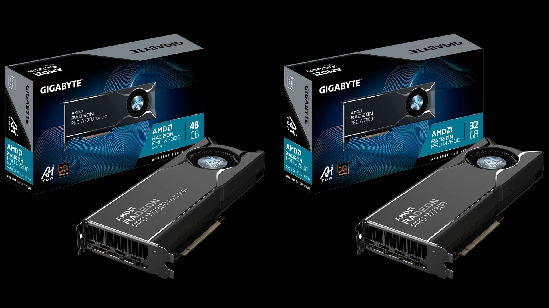 Gigabyte launches AI TOP GPUs — AMD reference-like designs in fancy ...