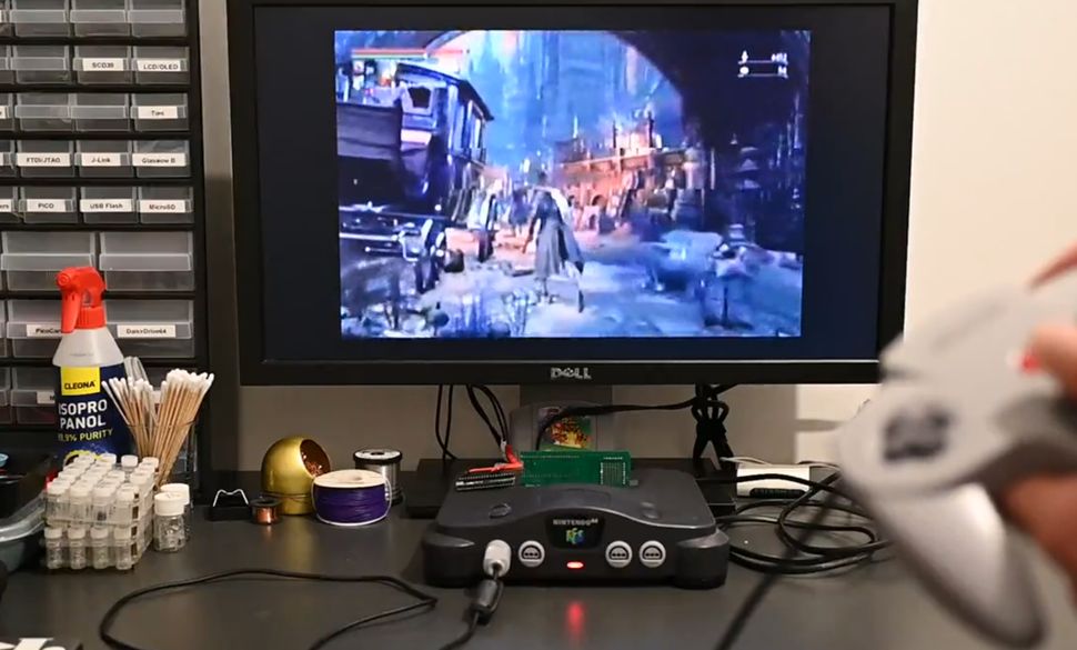 Raspberry Pi Pico Streams Zelda: Tears of the Kingdom to Nintendo 64 ...