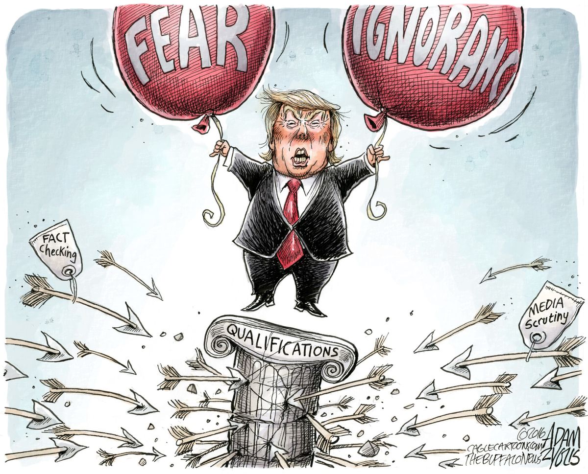 Political Cartoon U.S. trump 2016 | The Week
