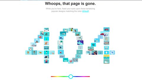 The best 404 pages for clever web design inspiration | Creative Bloq