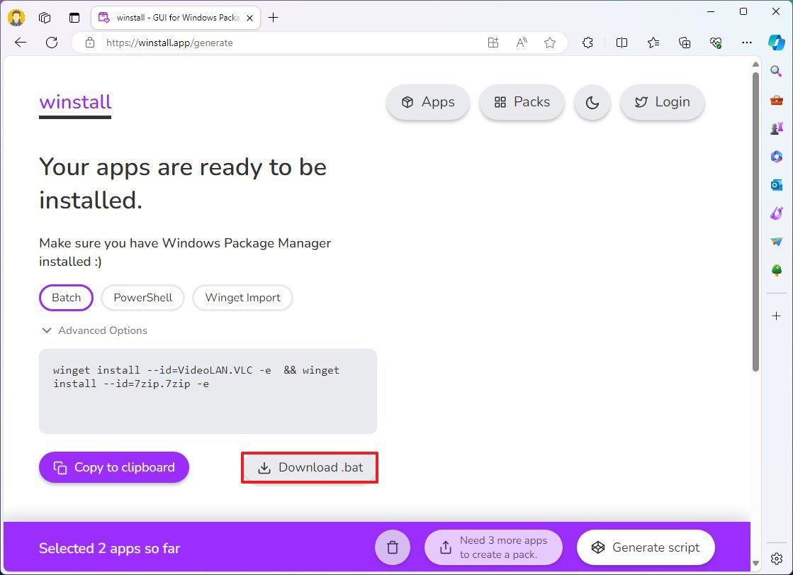 How To Batch Install Multiple Apps On Windows 11 Windows Central