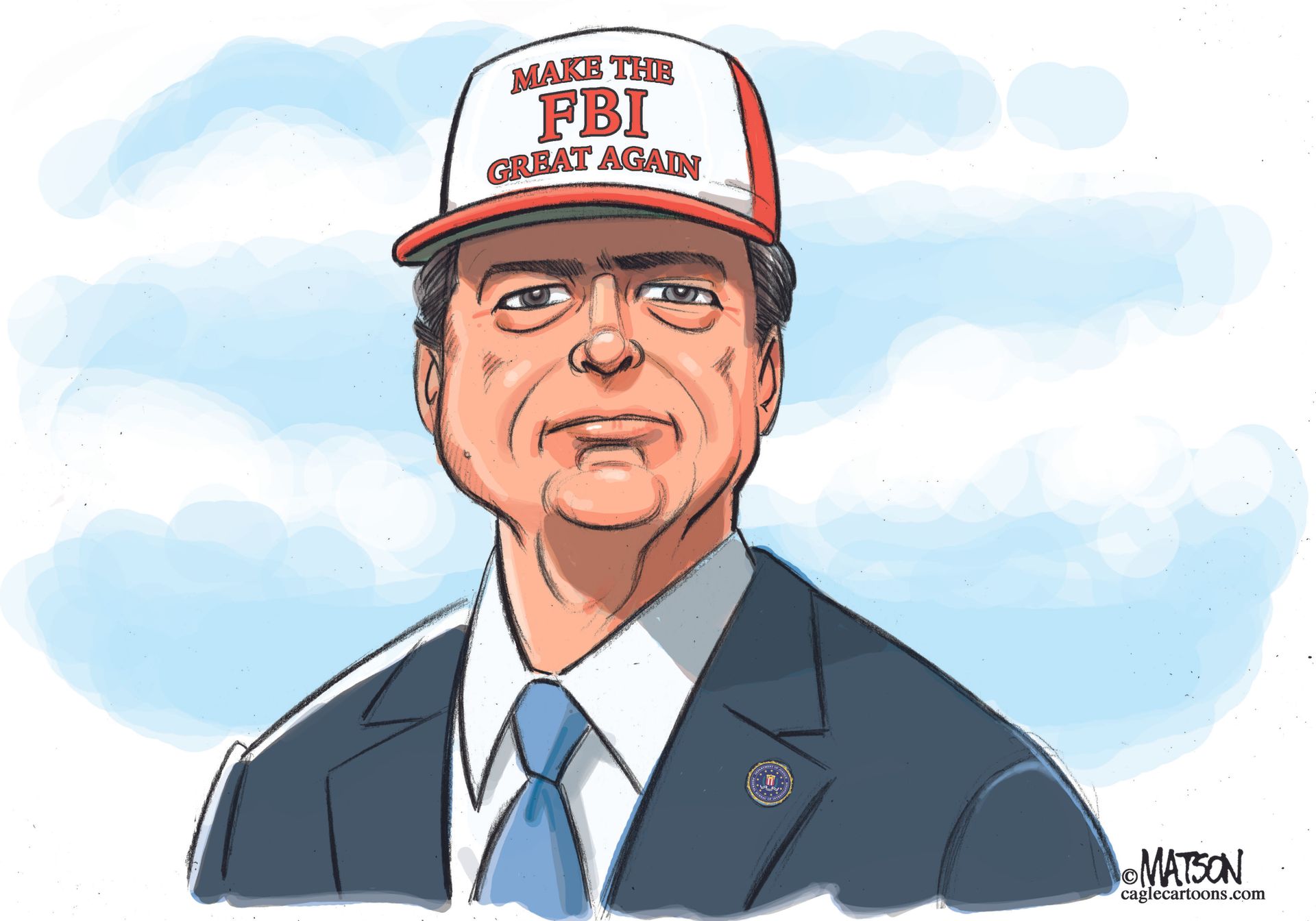 Political cartoon U.S. FBI Director James Comey | The Week
