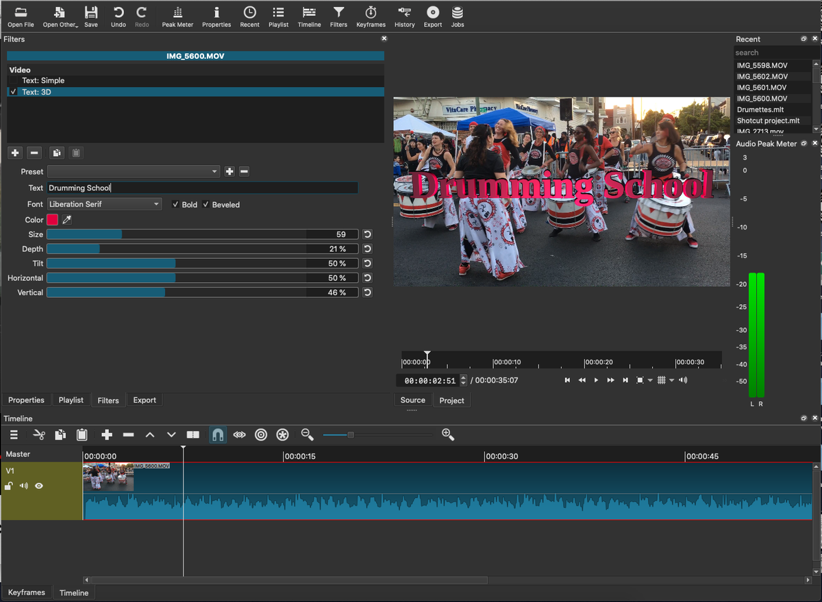 Shotcut 21 review | Tom's Guide