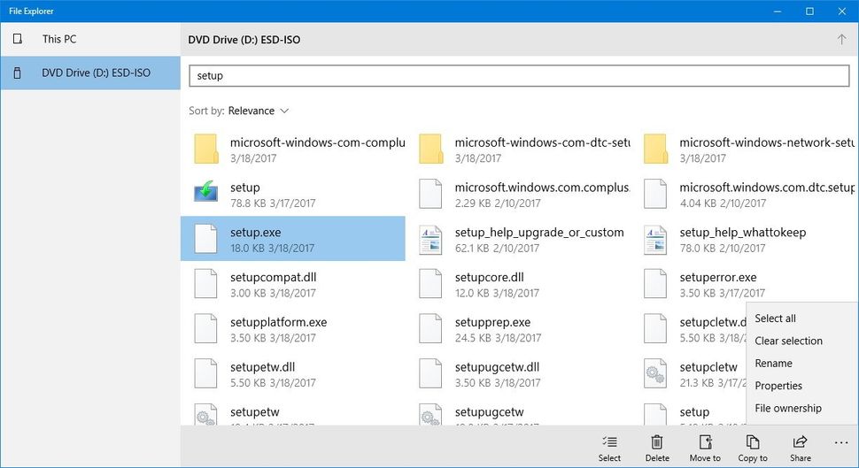 How to enable the hidden, touch-friendly File Explorer in Windows 10 ...