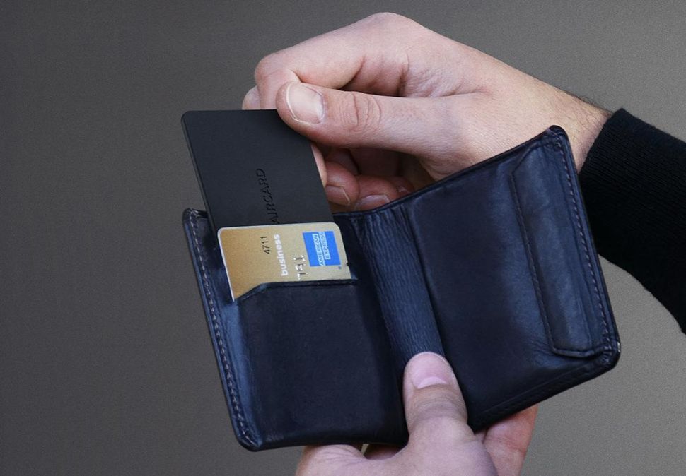 AirCard, like a card-shaped AirTag, will work with Apple's Find My app ...