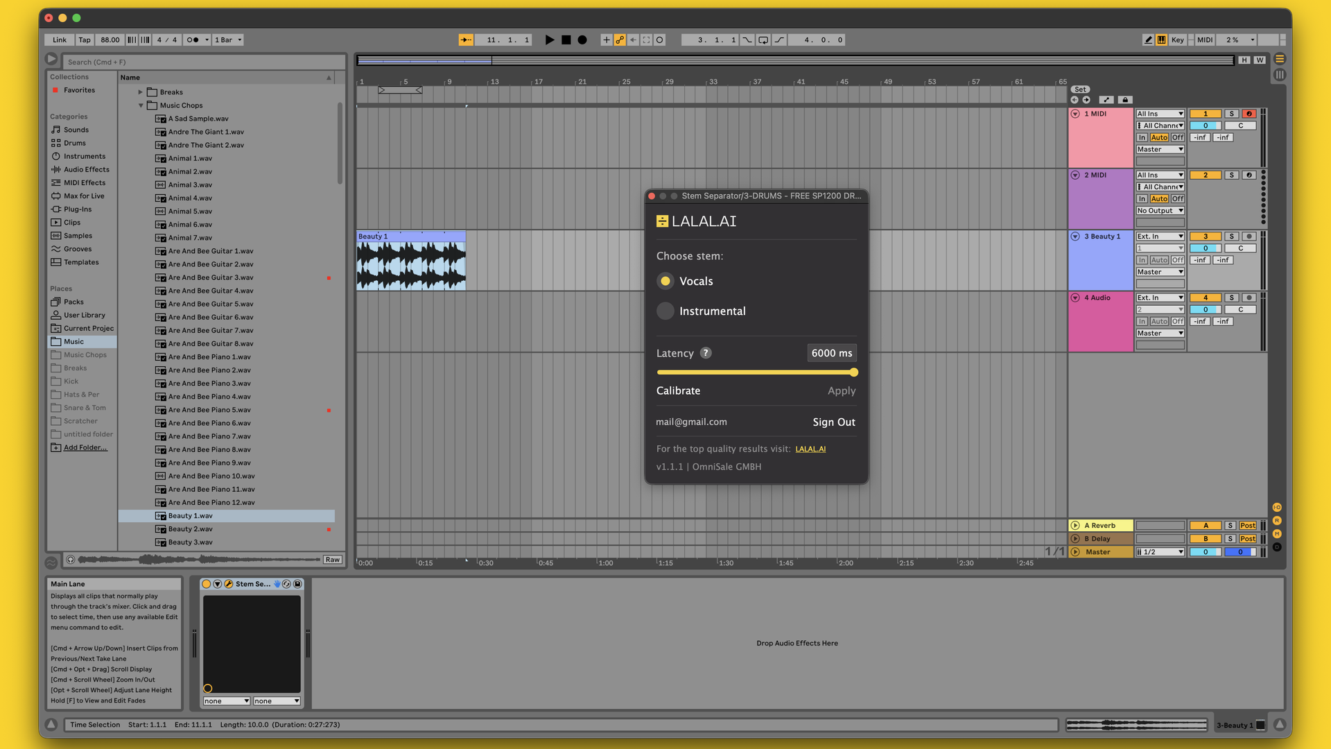 LALAL.AI brings its AI-powered stem separation into your DAW with its ...