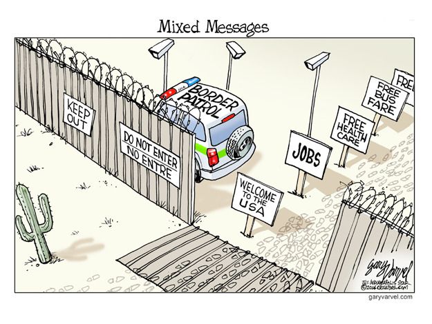 Political cartoon immigration reform | The Week