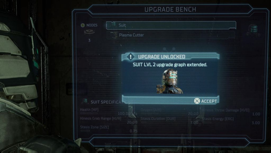 All Dead Space Suit Upgrades for your Rig | GamesRadar+