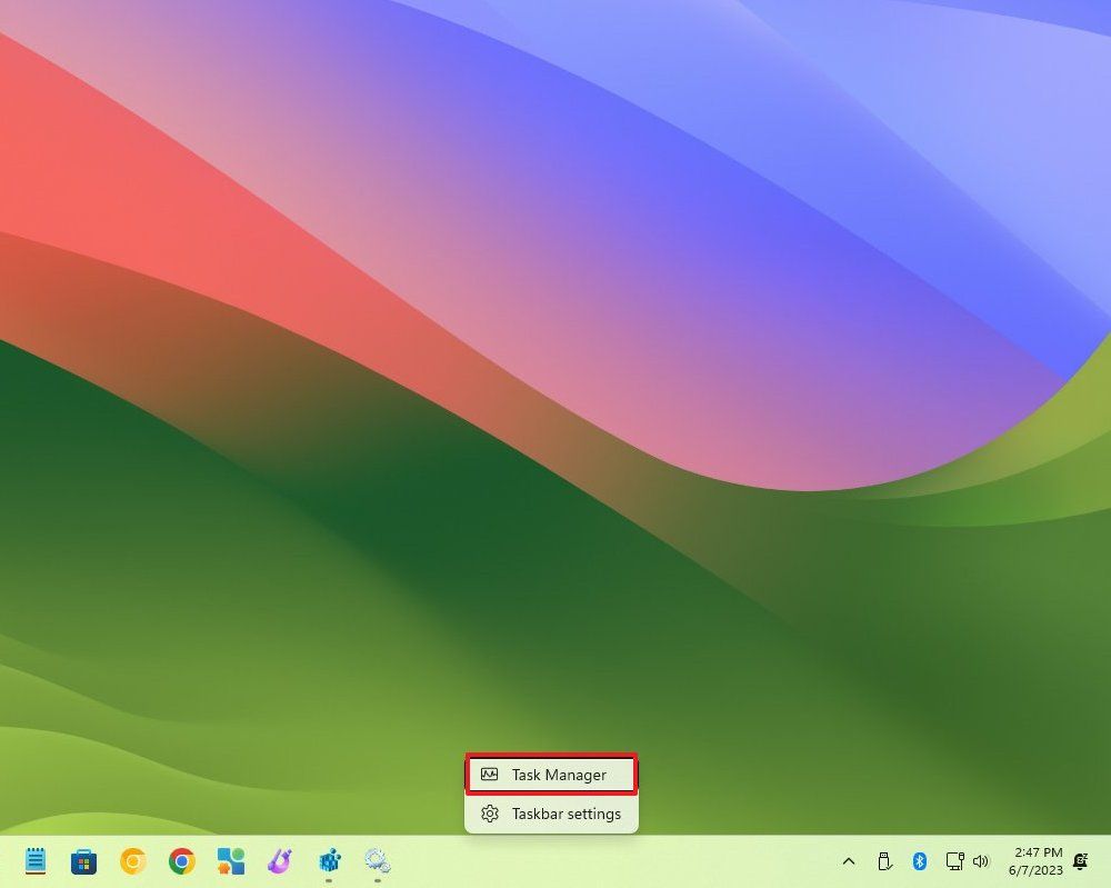 How to force quit processes consuming resources with Task Manager on ...