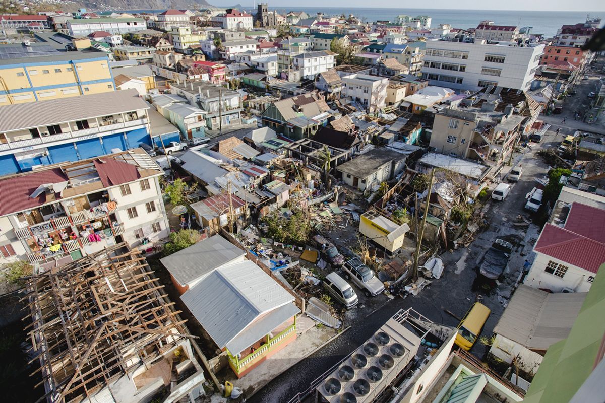 Hurricane Maria's Aftermath: Photos Reveal Devastation on Caribbean ...