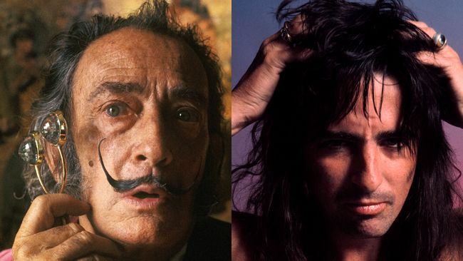 When Salvador Dalí recreated Alice Cooper’s brain using an éclair, ants ...