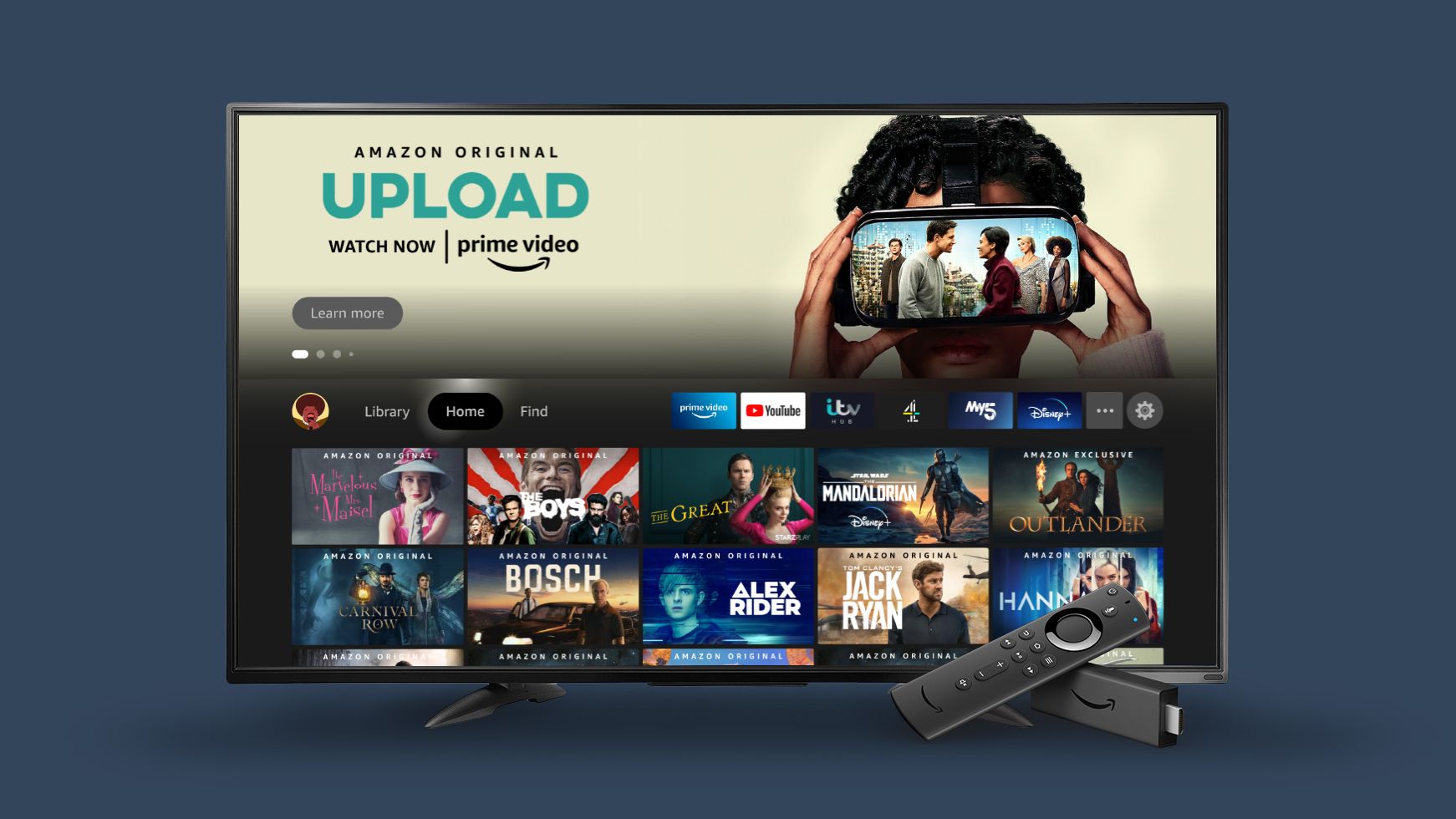 Redesigned Amazon Fire TV UI brings profiles and rolls out from today ...