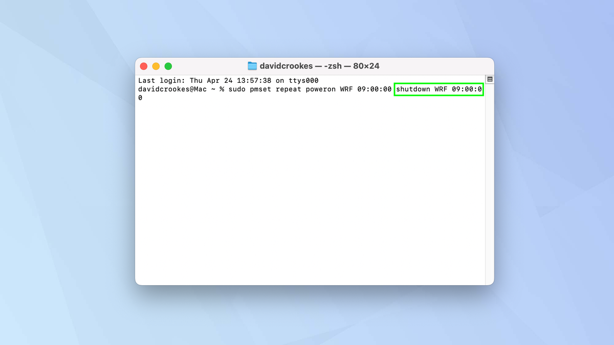 You can schedule your Mac to turn off and on — here's how | Tom's Guide