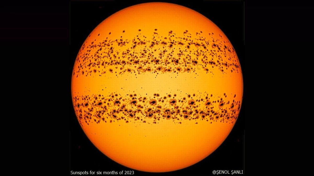 Sunspot numbers hit 20-year high, indicating the sun is fast ...