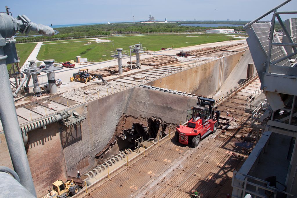 In Photos: NASA's Kennedy Space Center Renovates Launch Pad 39B for ...