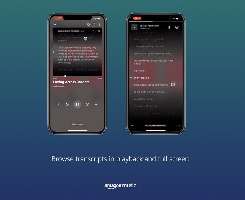 Amazon Music launches synced transcripts to help you follow along with ...