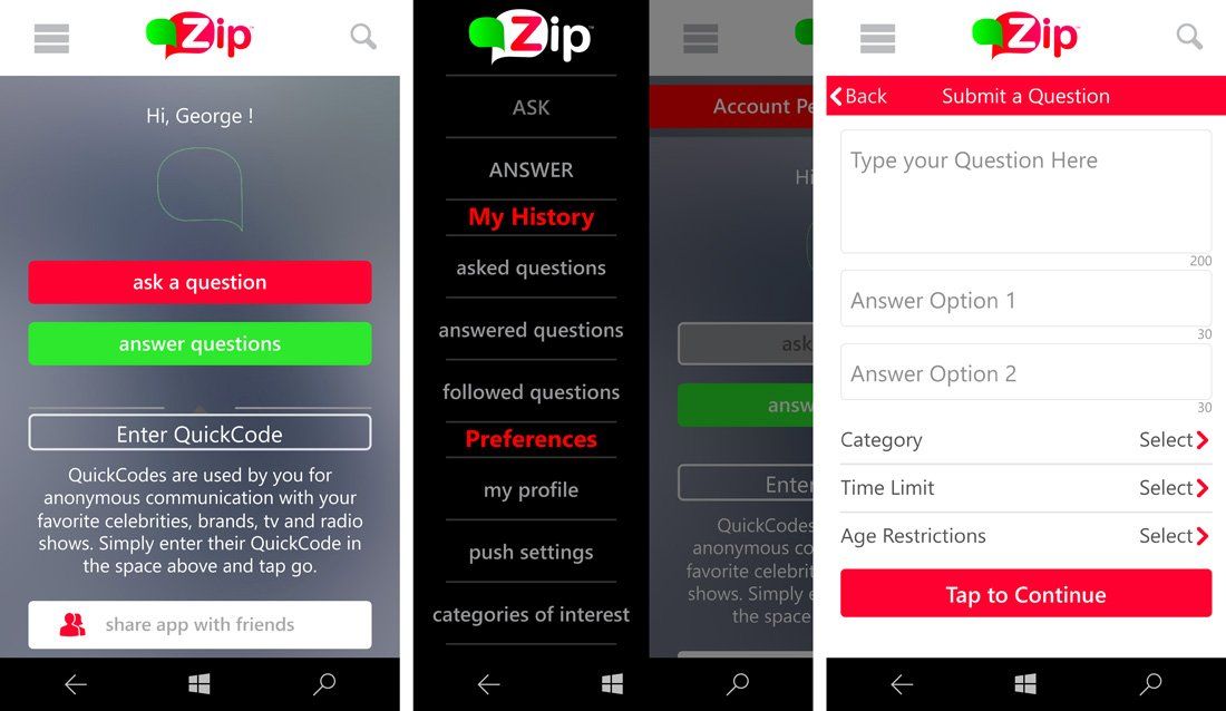 Prove your point by polling the masses with Zip | Windows Central
