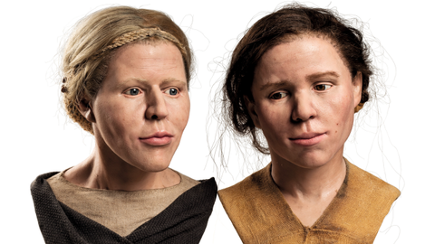 See 'hyperrealistic' reconstructions of 2 Stone Age sisters who worked ...