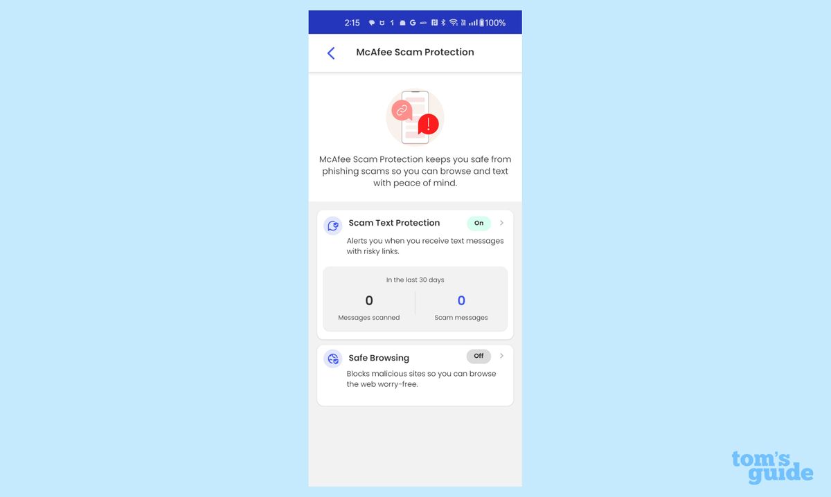 McAfee Mobile Security Review: Middle of the Road | Tom's Guide