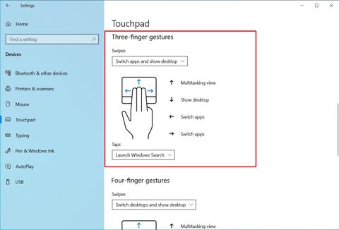 How to customize 'Precision Touchpad' settings on Windows 10 | Windows ...