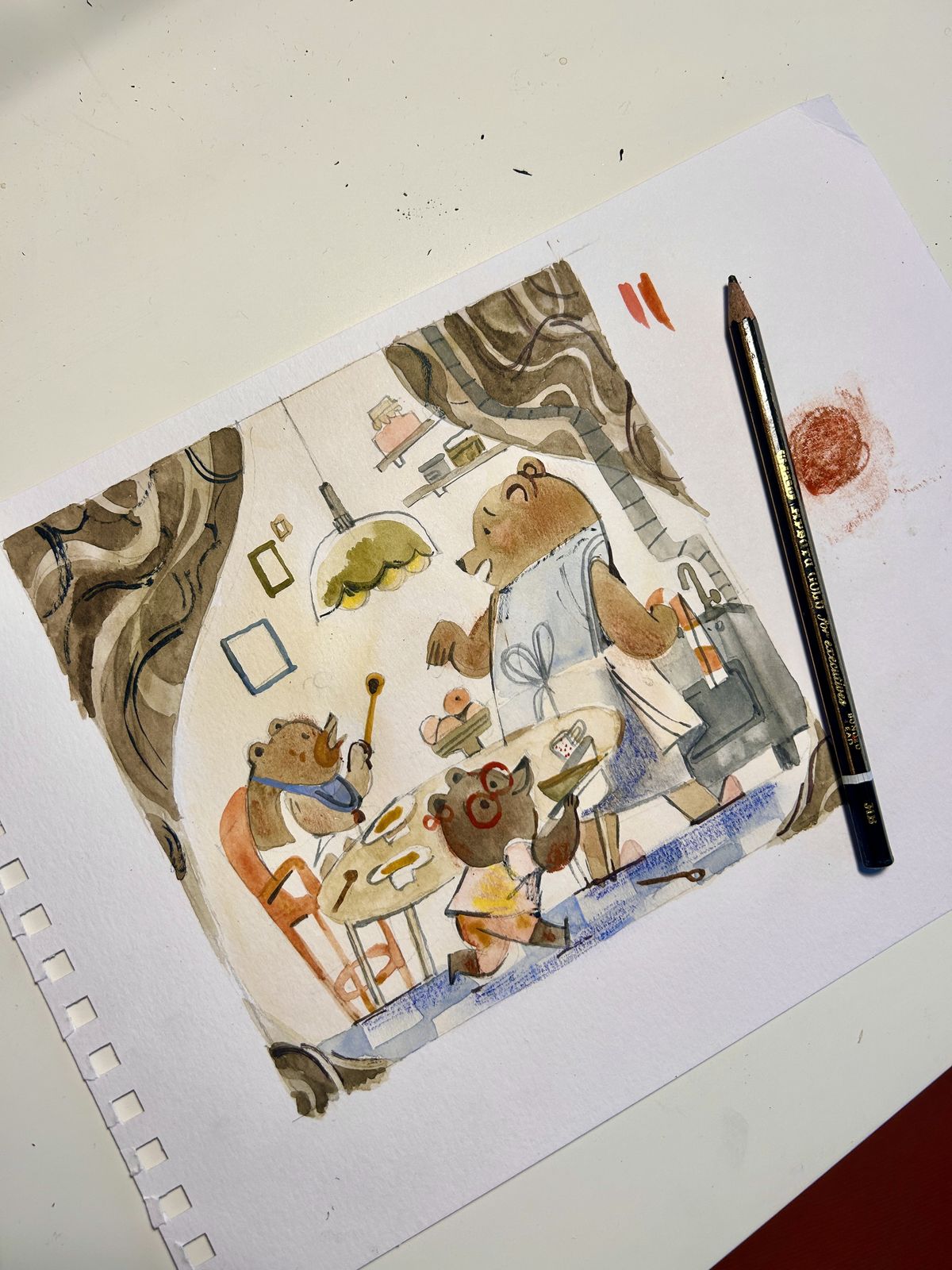Inside the inspirational sketchbook of picture book artist Valerya ...