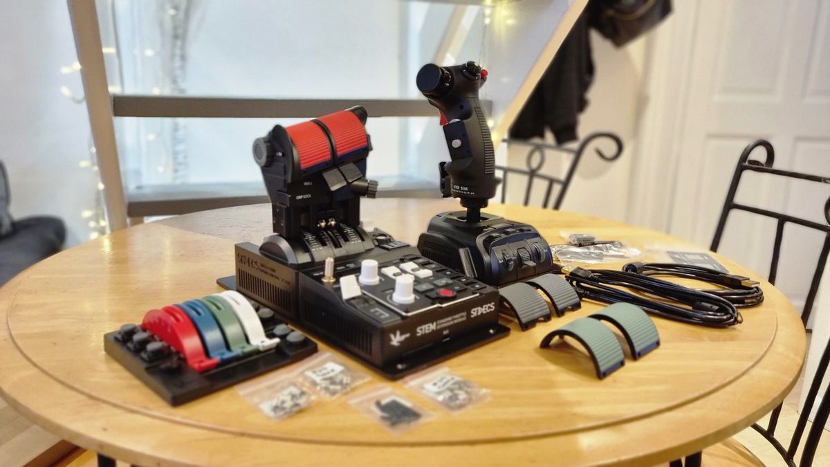 VKB Gladiator NXT EVO F-14 Combat Edition + STECS Throttle System ...