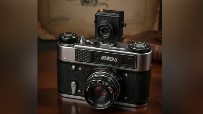 This compact camera looks like a disposable film cam, but the retro ...